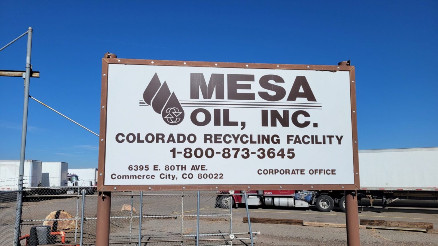 Service Area - Mesa Environmental